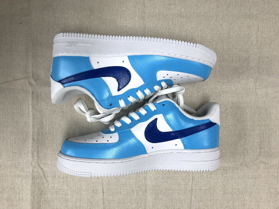 Blue Air Force 1 Custom – Lilaccustom
