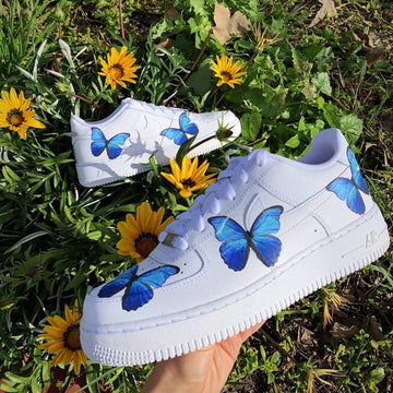 Custom Air Force 1 Butterfly Blue – Lilaccustom