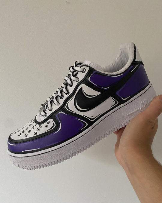 Custom Air Force 1 Cartoon – Lilaccustom